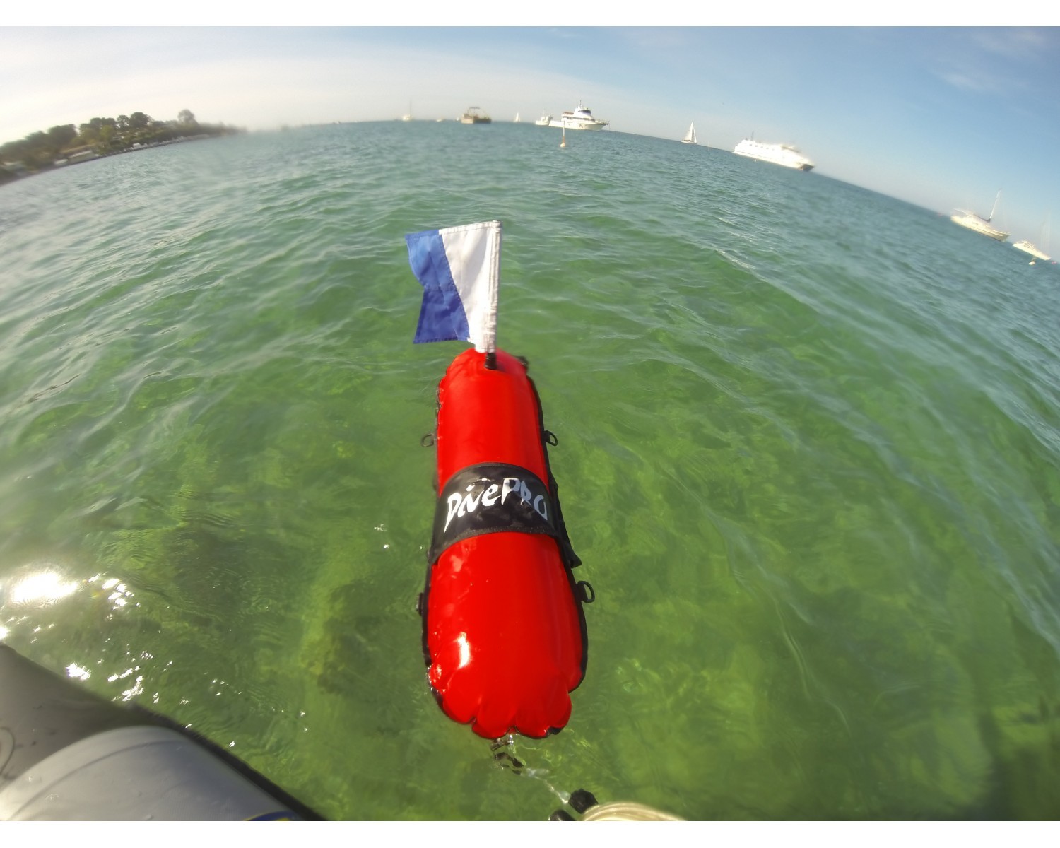 DIVEPRO TORPEDO INFLATABLE FLOAT | The Mr Dive Spearfishing Shop