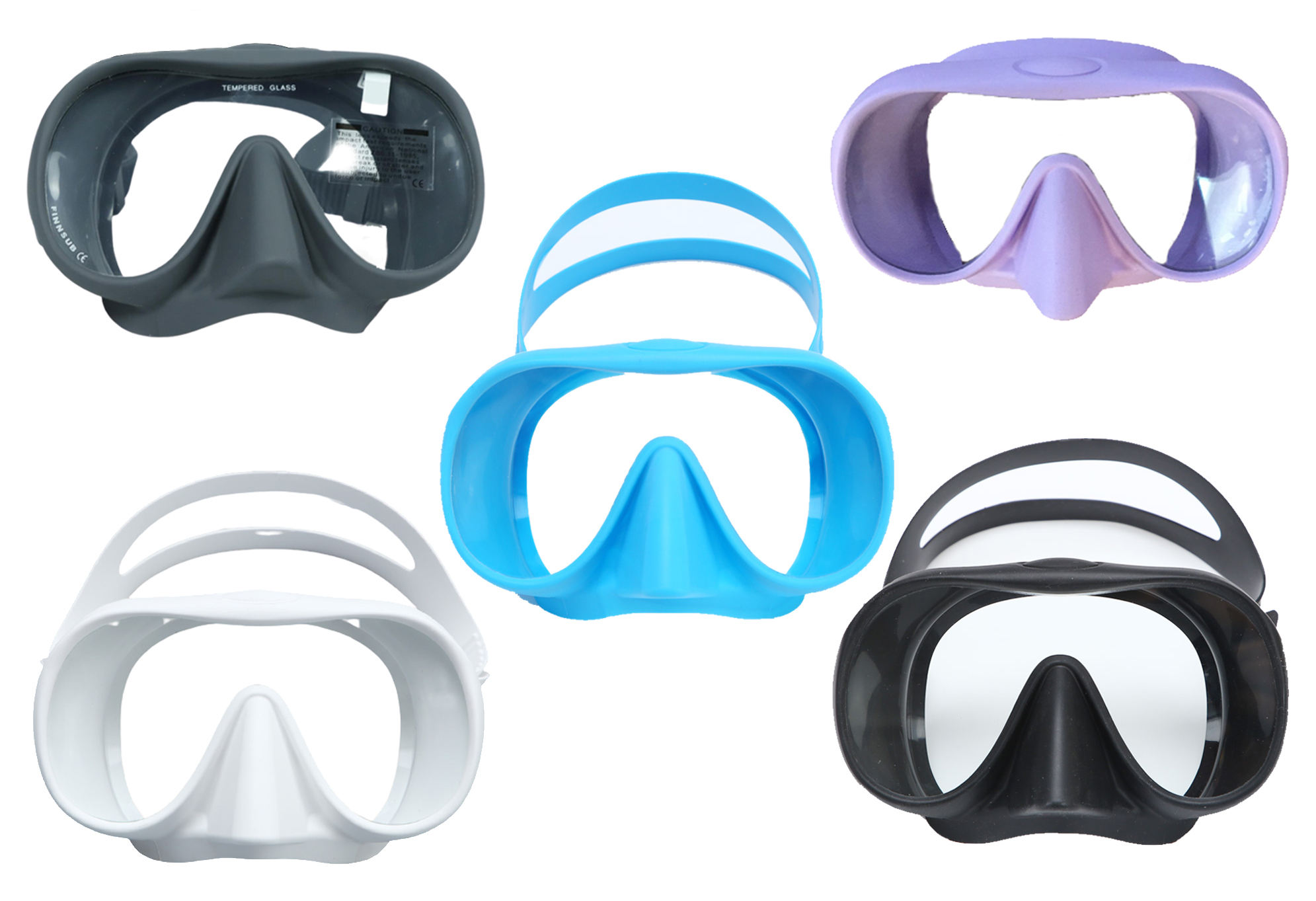 DivePRO Super-Vision Frameless Scuba Mask | Mr Dive Spearfishing ...