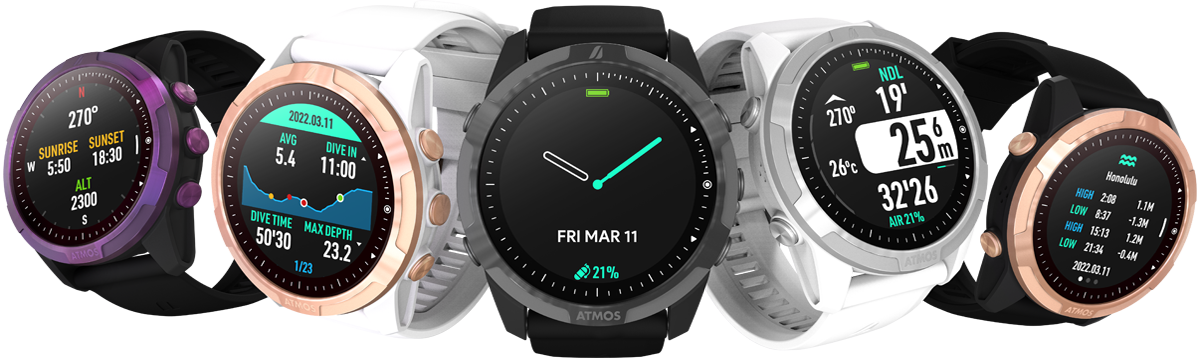 ATMOS MISSION2 Mission Two GPS Dive Computer | Mr Dive
